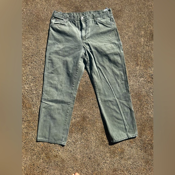 Dickies | Pants | Mens Green Dickies Workpants | Poshmark